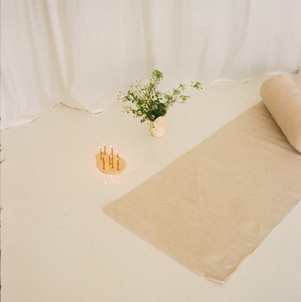 Handmade Cotton Mysore Yoga Mat – Ananda Hum